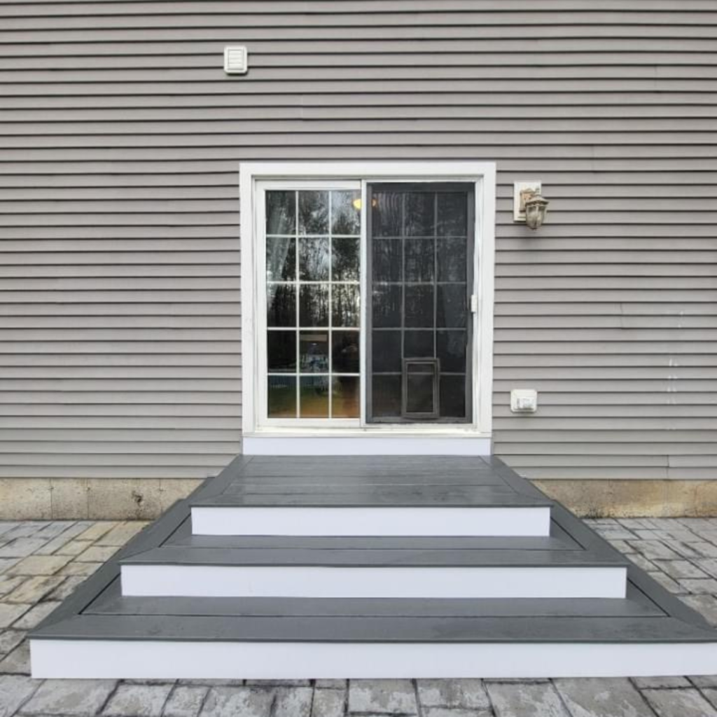 patio steps and door – DBC Solutions Premier Connecticut builder and ...
